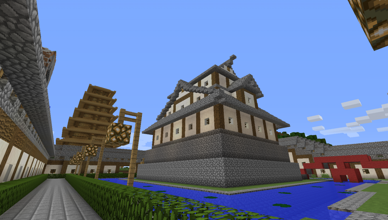 Japanese Town Minecraft Map