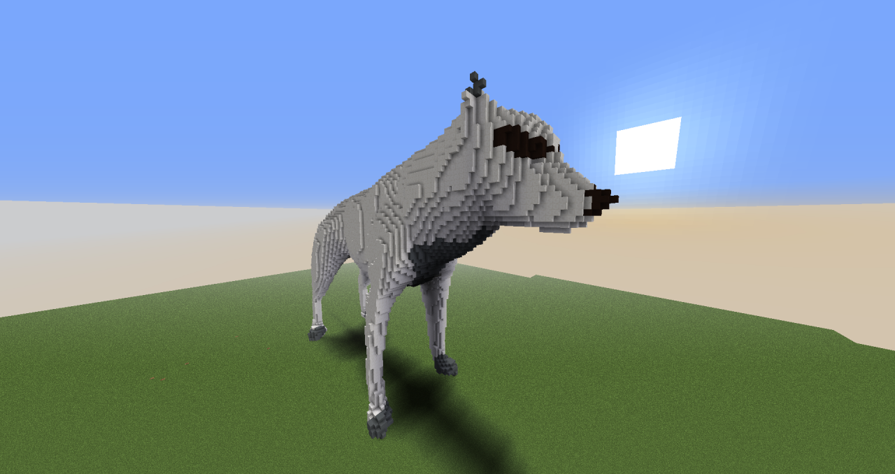 {ORGANICS} The winter Wolf & a Kawaii winter Fox Minecraft Map