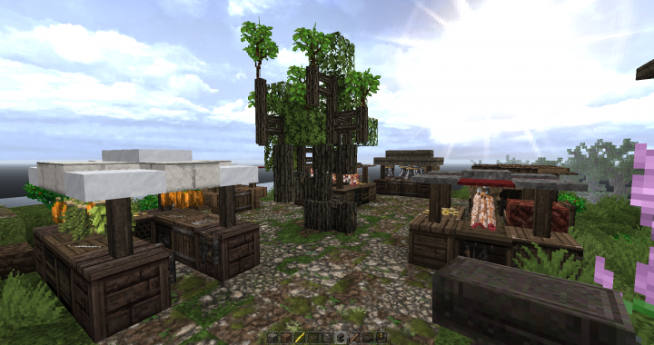 fishing village Minecraft Map