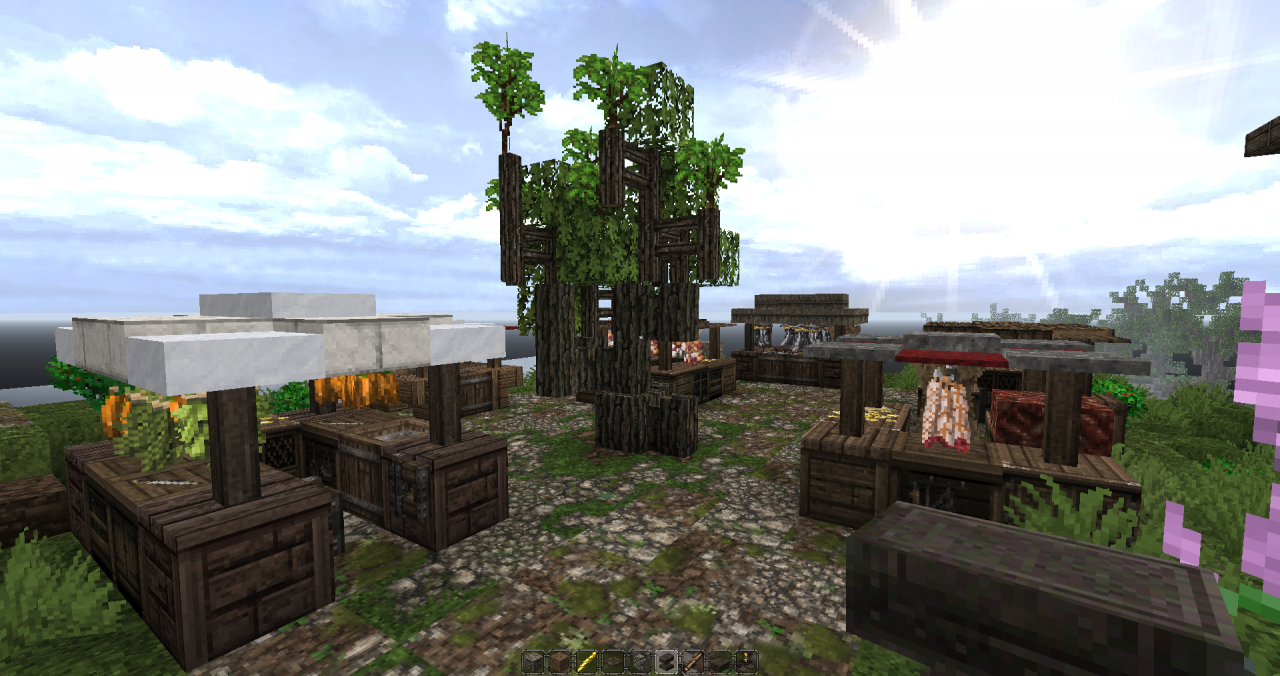 fishing village Minecraft Map