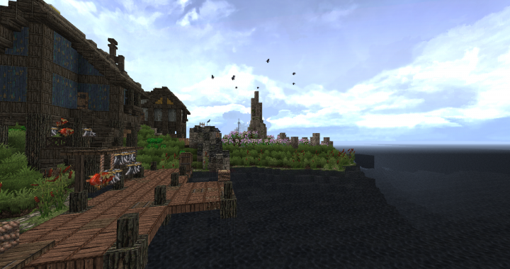 fishing village Minecraft Map