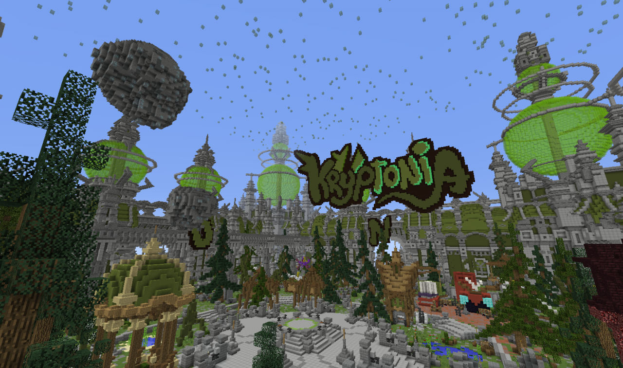 Kryptonia's Spawn by NewRise Minecraft Map