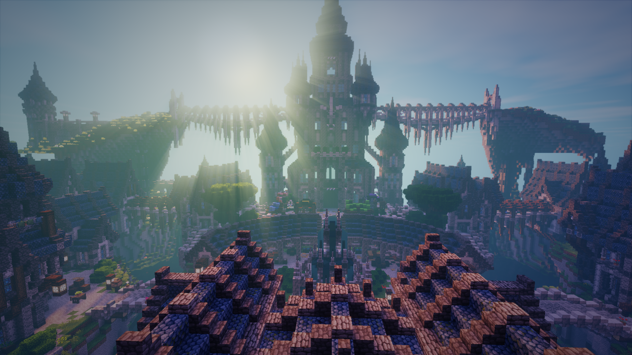 Lanthyra - City of the Gray King Minecraft Map