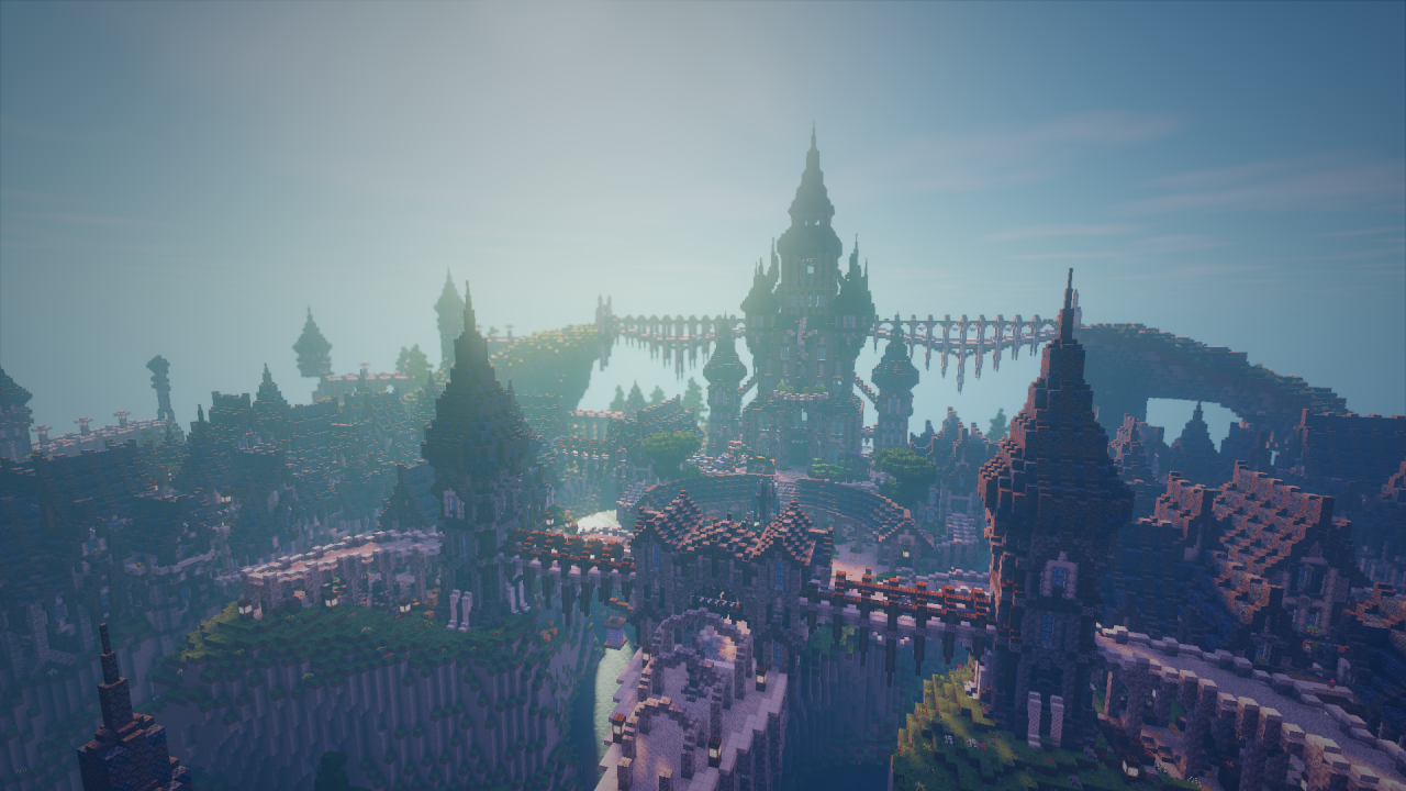 Lanthyra - City of the Gray King Minecraft Map