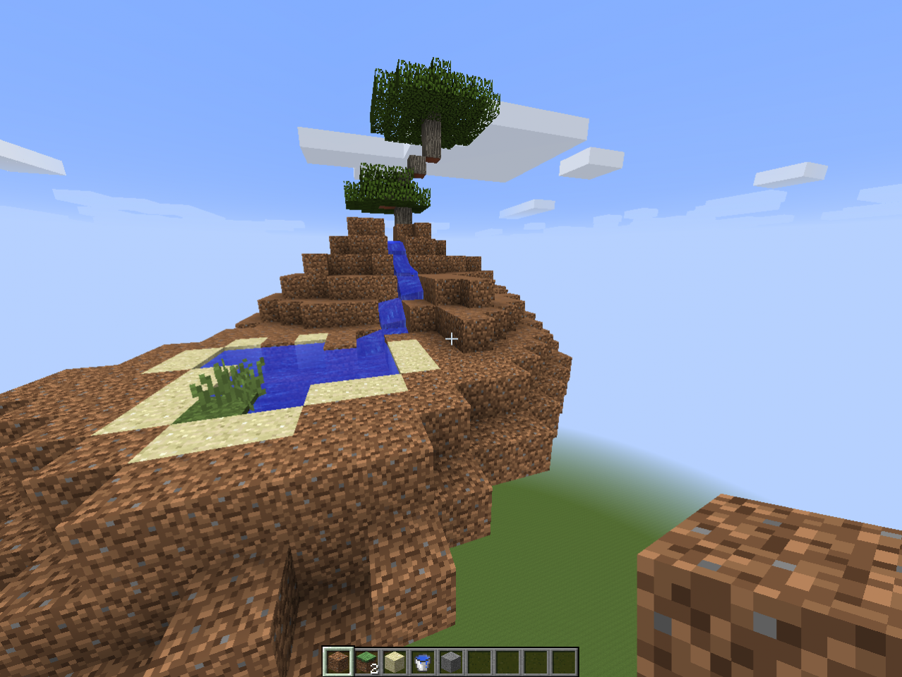 Sky Forest Island Survival Map very Easy Minecraft Map
