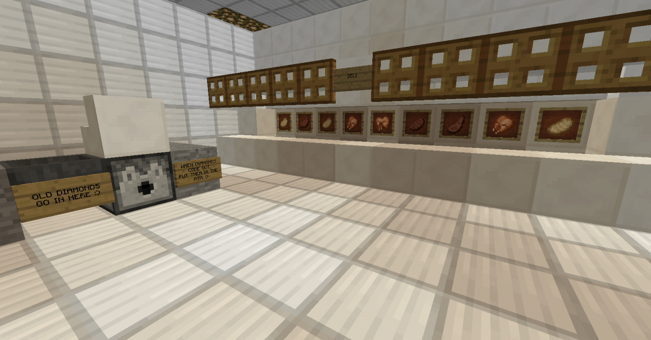 Hidden Objects: Mall Edition Minecraft Map