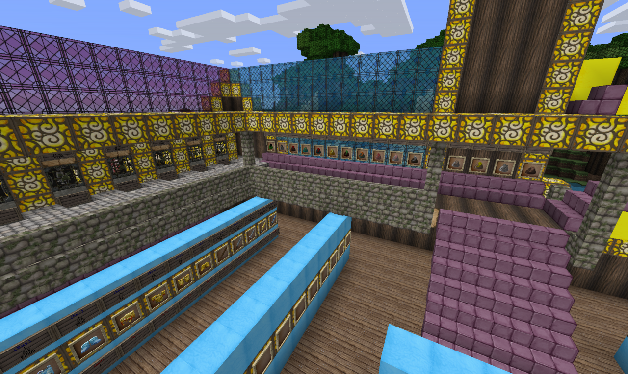 Dark Nights Shop Minecraft Map