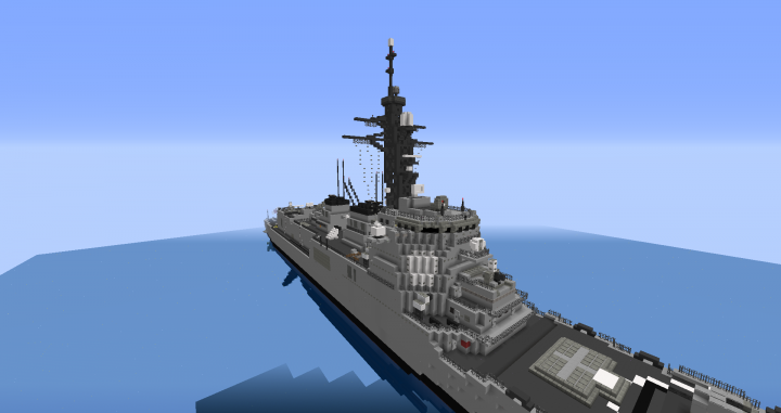 JMSDF AEGIS Destroyer DDG-182 Mirai [Zipang] Minecraft Map