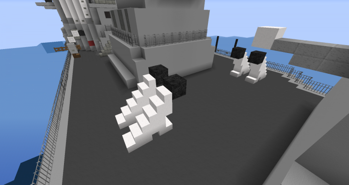 JMSDF AEGIS Destroyer DDG-182 Mirai [Zipang] Minecraft Map