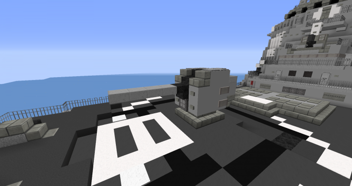 JMSDF AEGIS Destroyer DDG-182 Mirai [Zipang] Minecraft Map