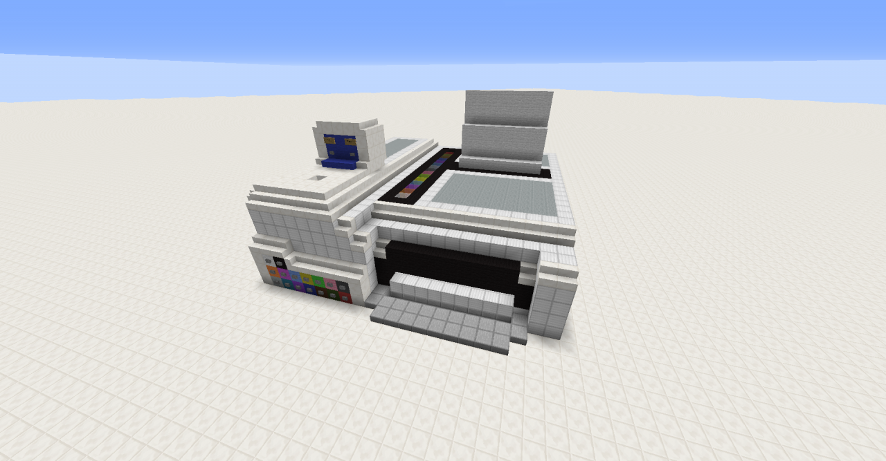 All colors redstone printer!! Minecraft Map