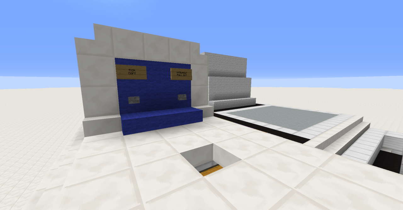 All colors redstone printer!! Minecraft Map