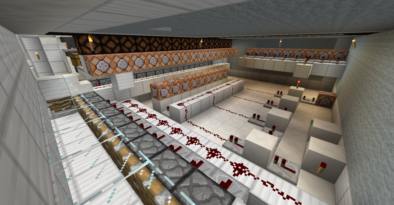 All colors redstone printer!! Minecraft Map