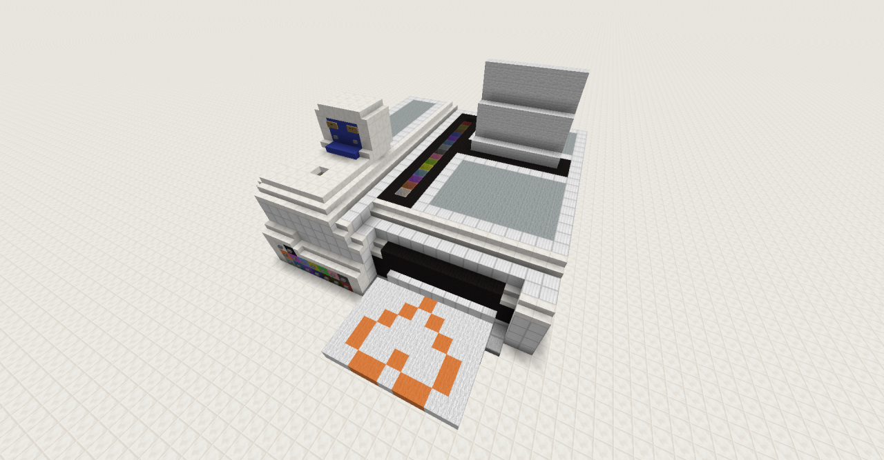 All colors redstone printer!! Minecraft Map