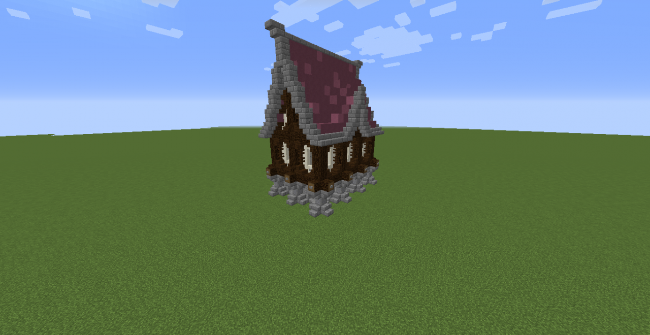 Small Nordic/Fantasy House Minecraft Map