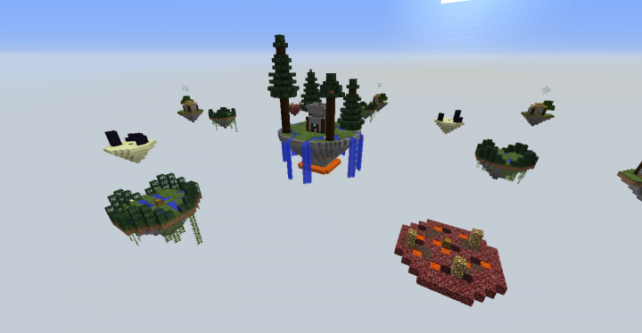 (MAPA) SkyWars By: Lucao Versão : 1.8.x Minecraft Map