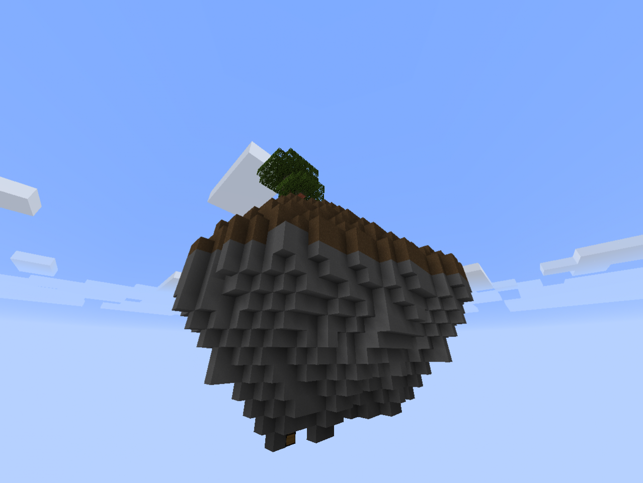 Sky Forest Island Survival Map very Easy Minecraft Map