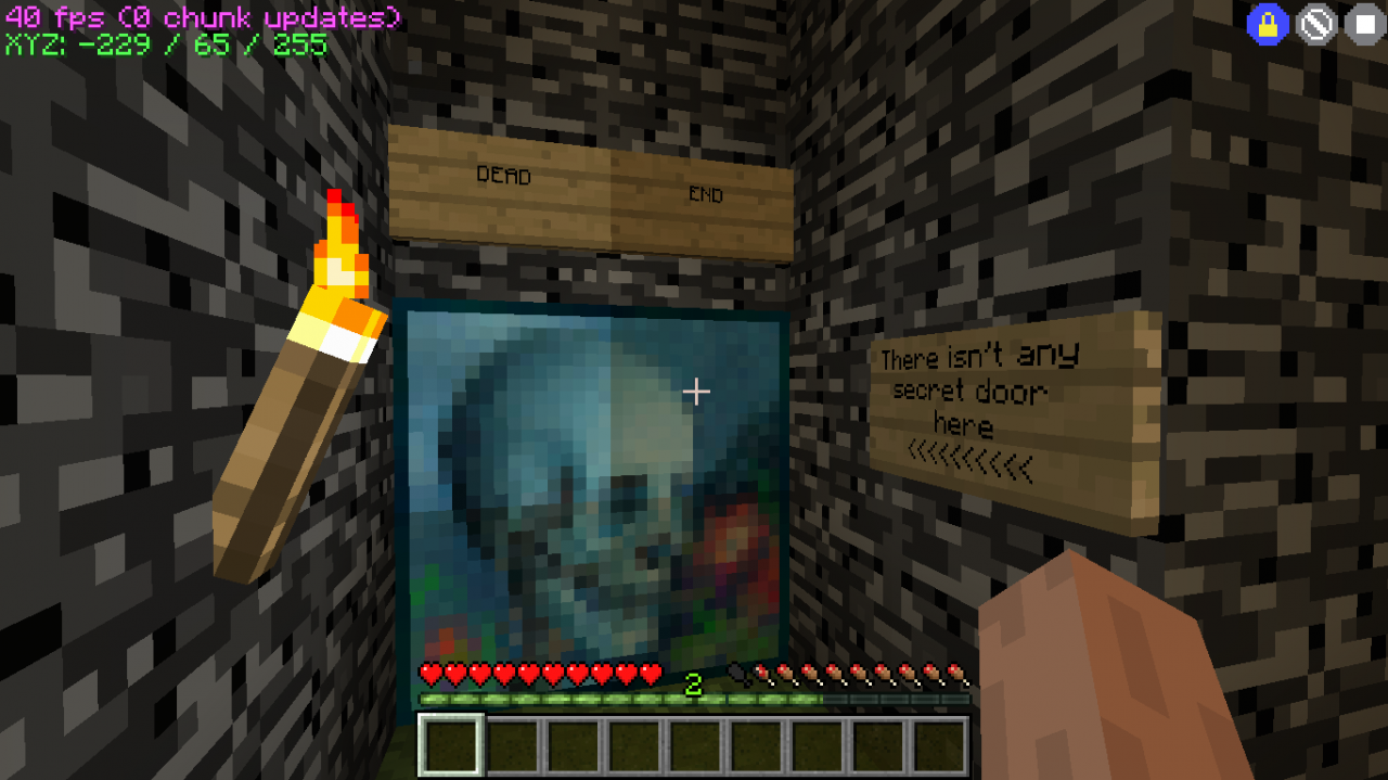 The maze Minecraft Map