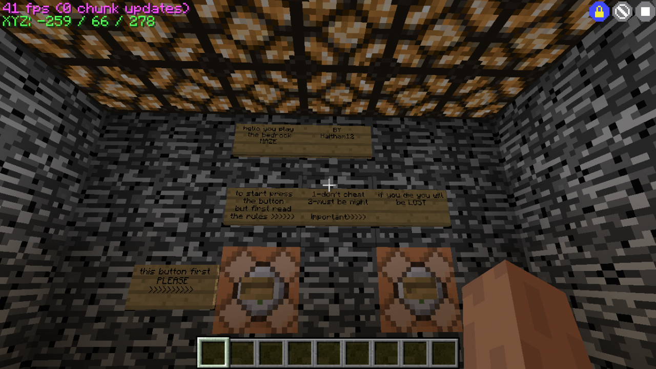 The maze Minecraft Map