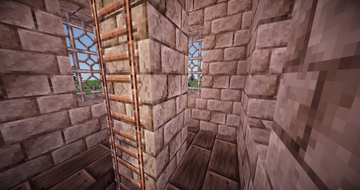 medieval guard tower Minecraft Map