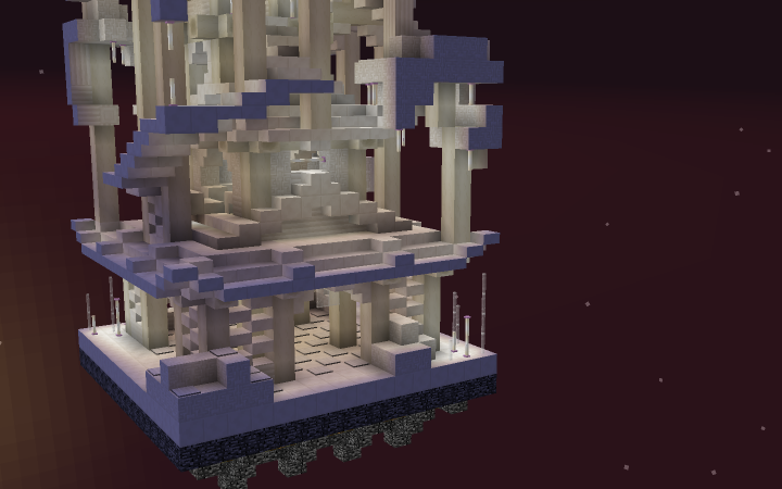 A Chunk Of Ivory: solo build contest Minecraft Map