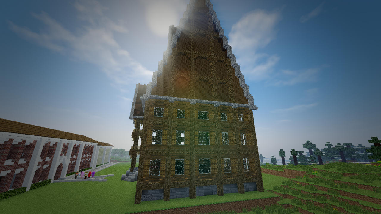 Rustic Medieval Manor - Server Spawn (WIP) Minecraft Map