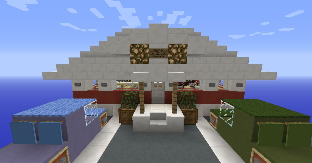 50's Diner Minecraft Map