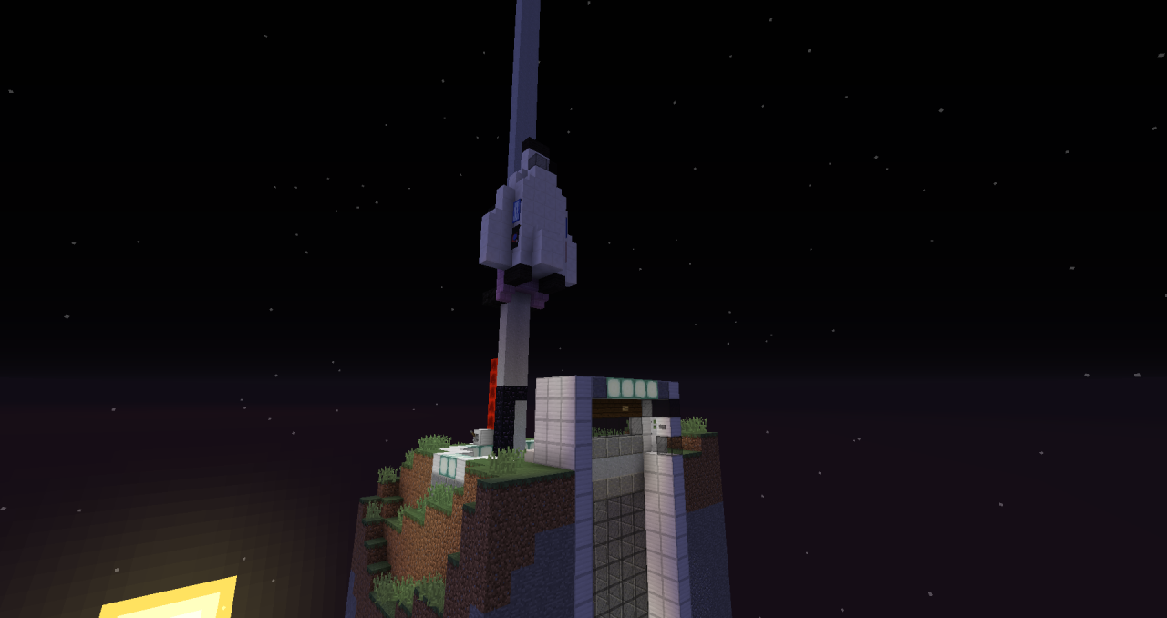 The Space Elevator - Chunk Challenge Minecraft Map