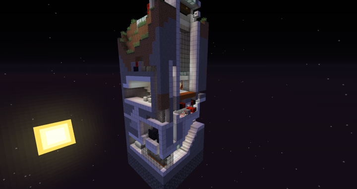 The Space Elevator - Chunk Challenge Minecraft Map