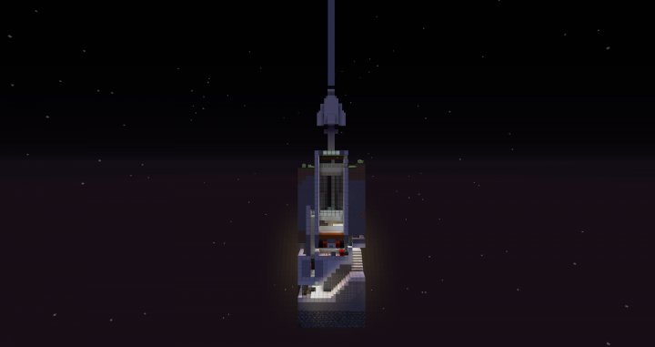 The Space Elevator - Chunk Challenge Minecraft Map