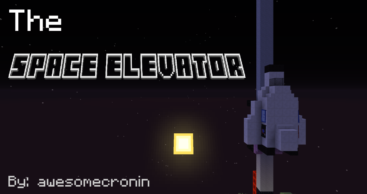 The Space Elevator - Chunk Challenge Minecraft Map