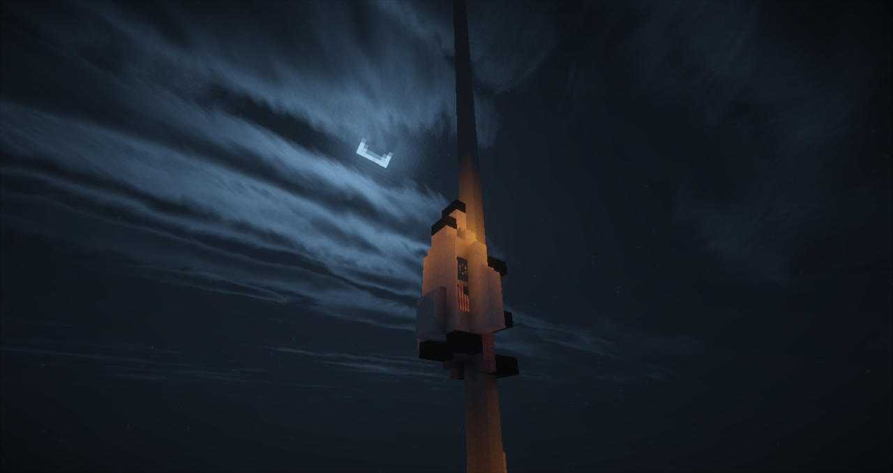 The Space Elevator - Chunk Challenge Minecraft Map