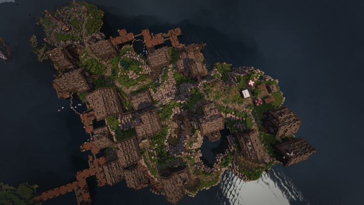 fishing village Minecraft Map