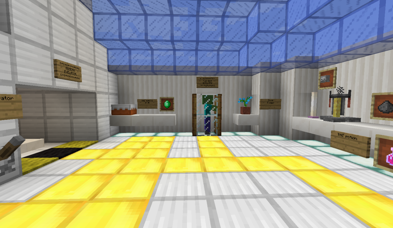 The Lab Of Space [ 1 Chunk Challenge ] Minecraft Map