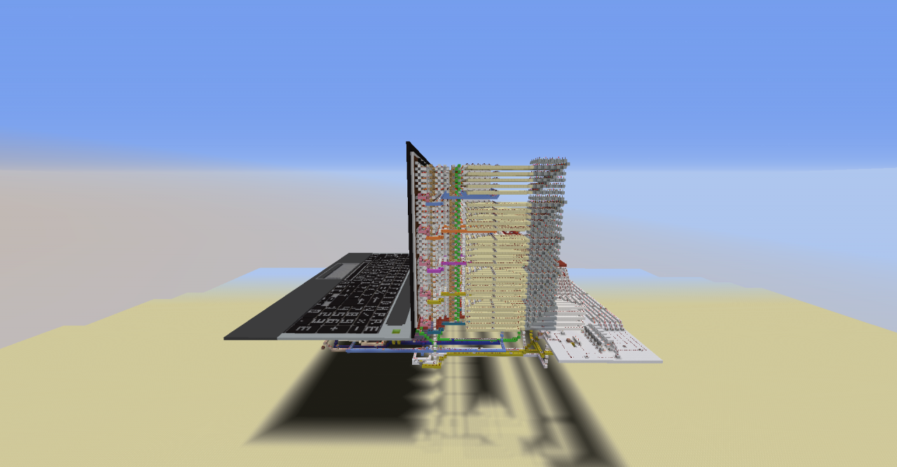 Minecraft working COMPUTER!!! Acer Aspire V3-571G (no command blocks ...