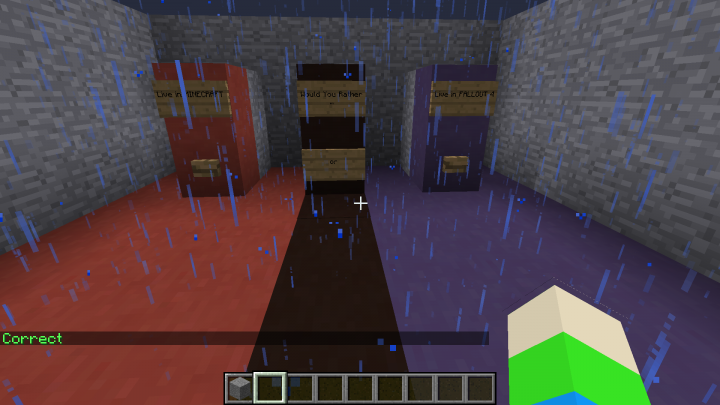 !!MINECRAFT WOULD YOU RATHER!! Minecraft Map