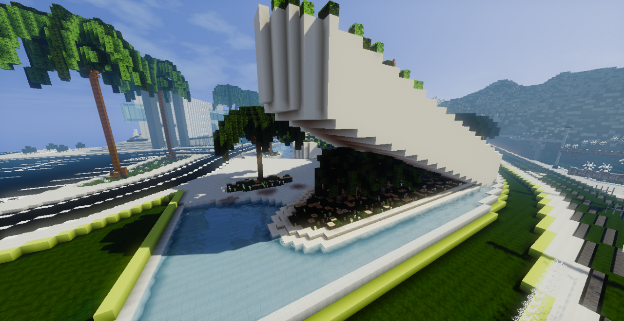 Italian restaurant Minecraft Map