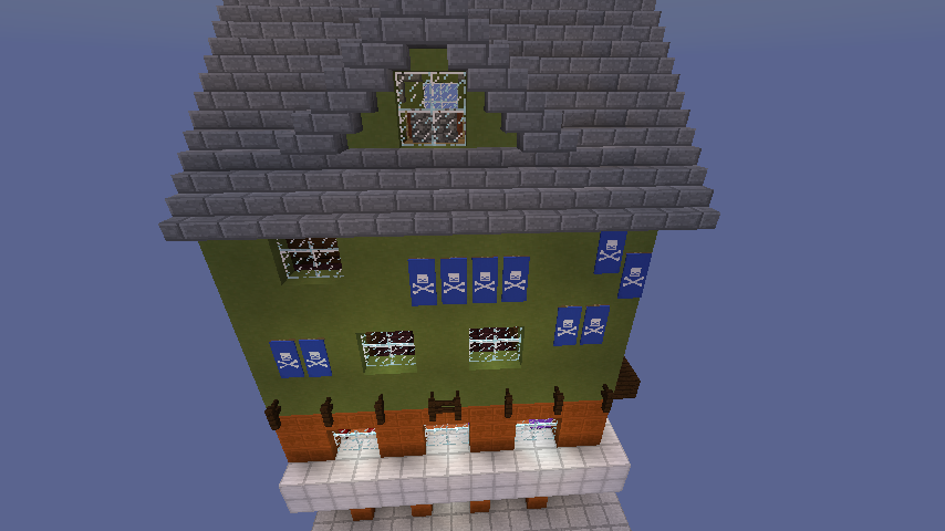 City Block with Restaurant & Department Store Minecraft Map