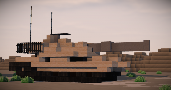 M1-Abrams Minecraft Map