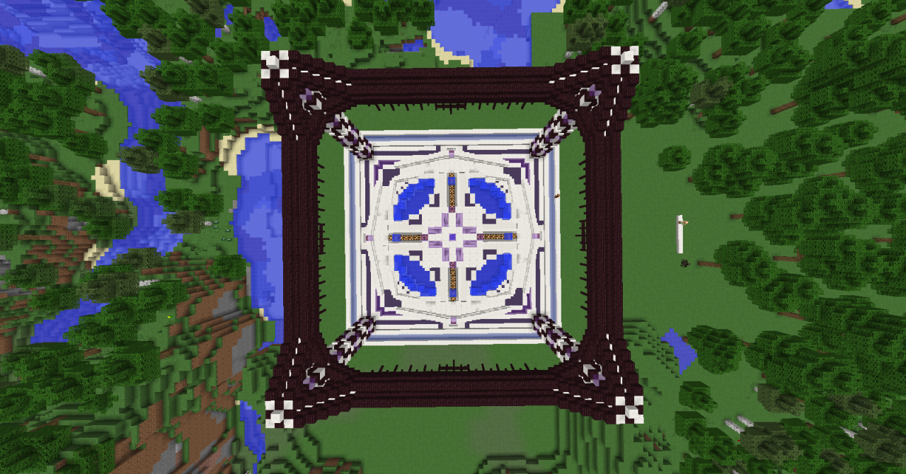 HCF Server Spawn Minecraft Map
