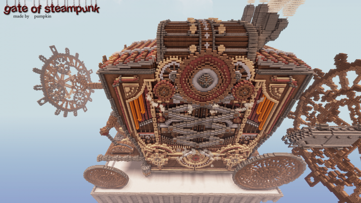gate of steampunk Minecraft Map