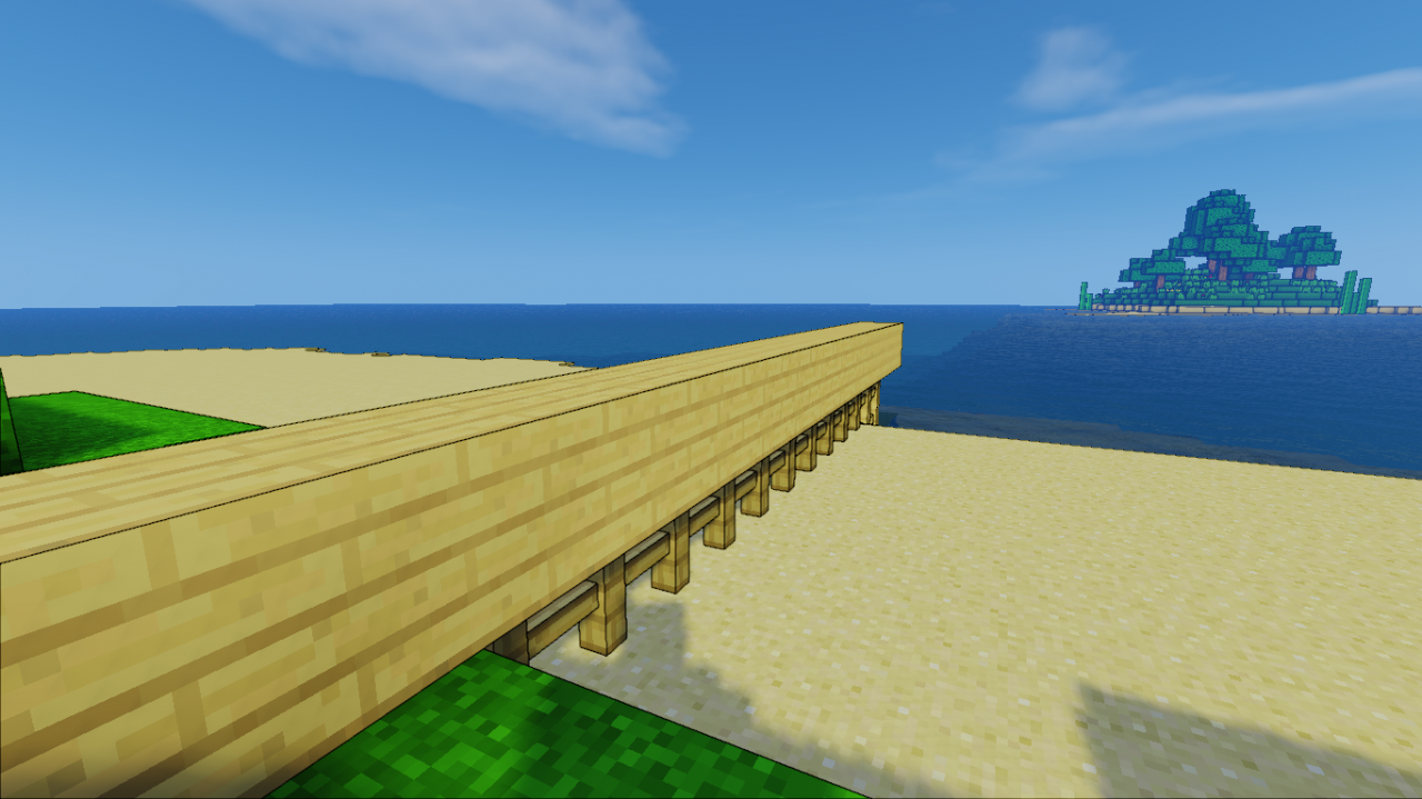 Miniature Polynesian Resort Minecraft Map