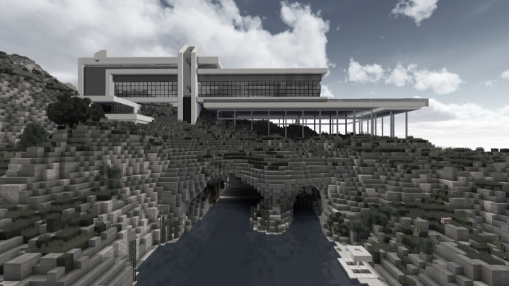 Solarium - Super luxury modern house Minecraft Map