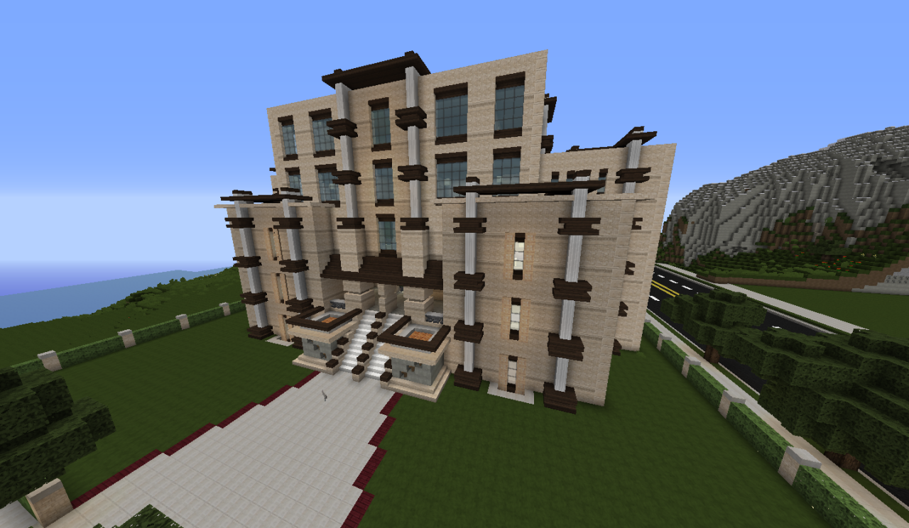Main City Building Minecraft Map