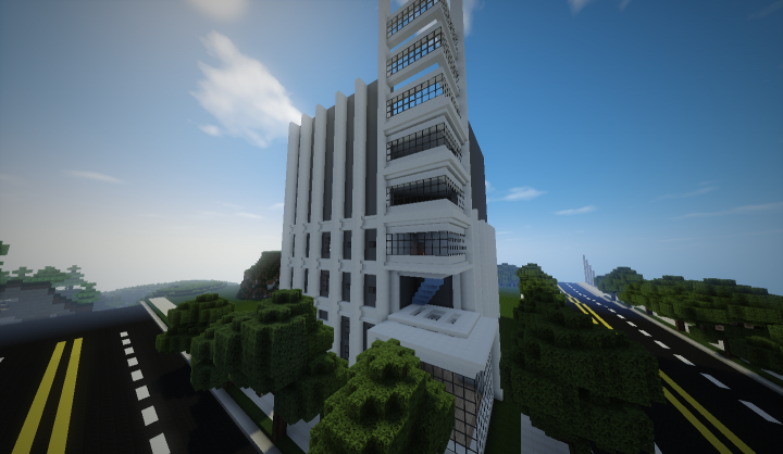 Modern Office Building Minecraft Map