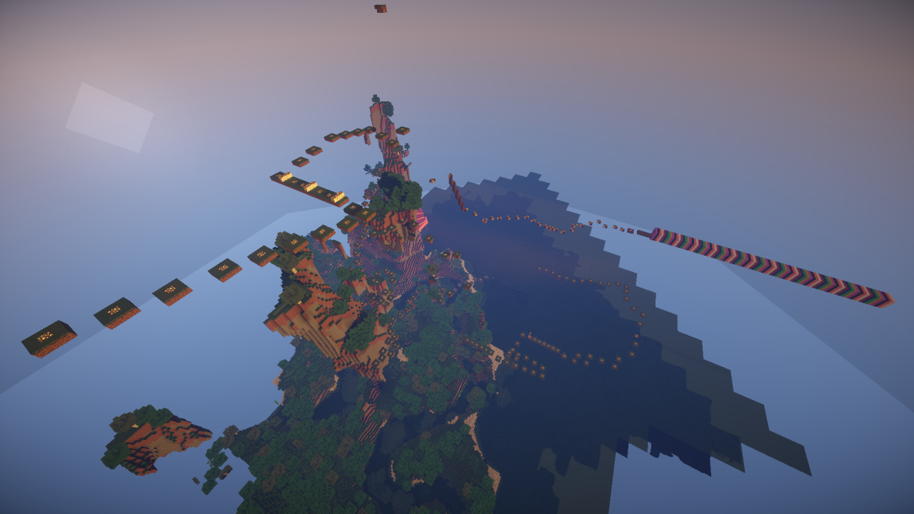 Amplified Parkour Map Minecraft Map
