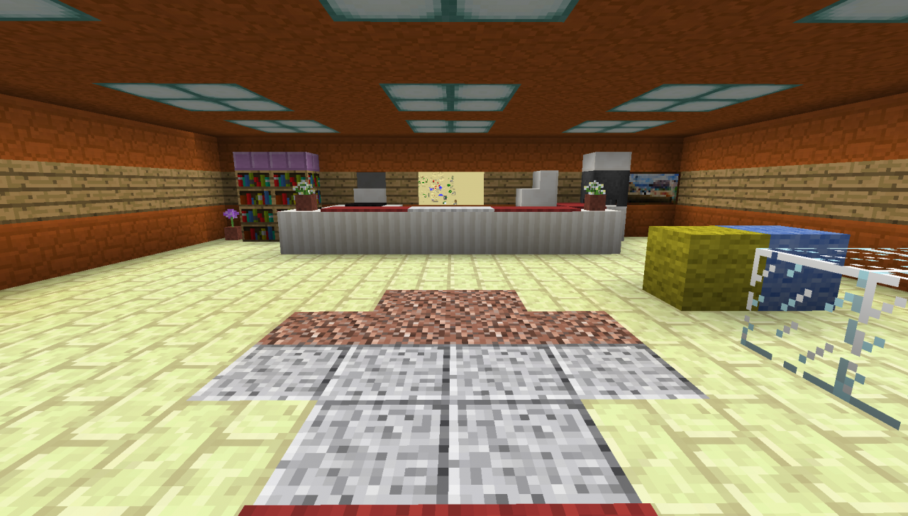 Pokemon Center Minecraft Map
