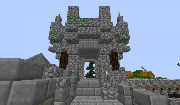 Castle Gate Minecraft Map