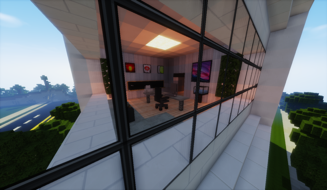 Modern Office Building Minecraft Map