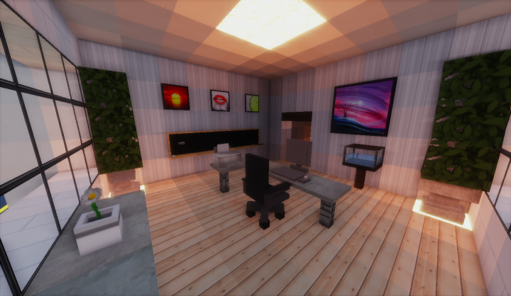 Modern Office Building Minecraft Map